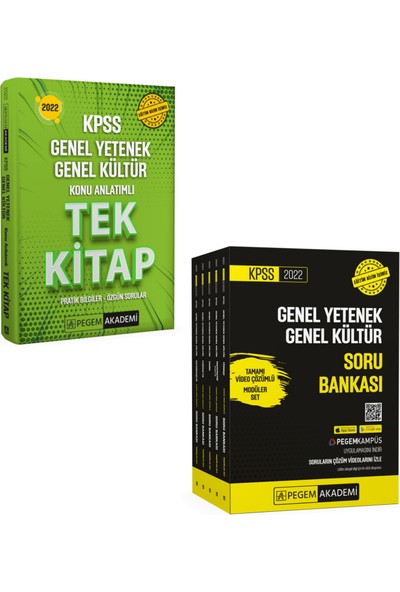 Pegem Akademi Yayıncılık 2022 KPSS Genel Yetenek Genel Kültür Kazandıran Modüler Tam Set Pegem Akademi Yayıncılık 2022 KPSS Genel Yetenek Genel Kültür Kazandıran Modüler Tam Set