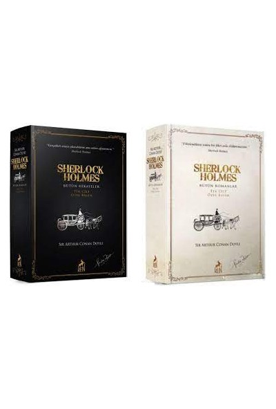 Sherlock Holmes Bütün Romanlar + Bütün Öyküler Ciltli Set - Sir Arthur Conan Doyle Sherlock Holmes Bütün Romanlar + Bütün Öyküler Ciltli Set - Sir Arthur Conan Doyle