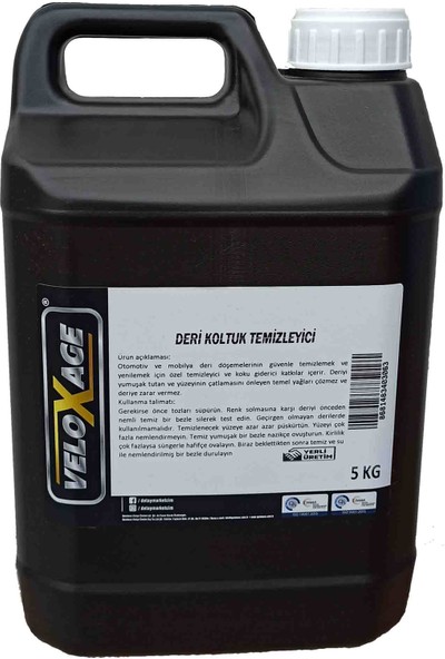 Veloxage Deri Koltuk Temizleyici 5 kg