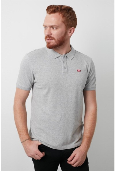 Levi's Erkek Polo Yaka Gri Tshirt A0229-0007