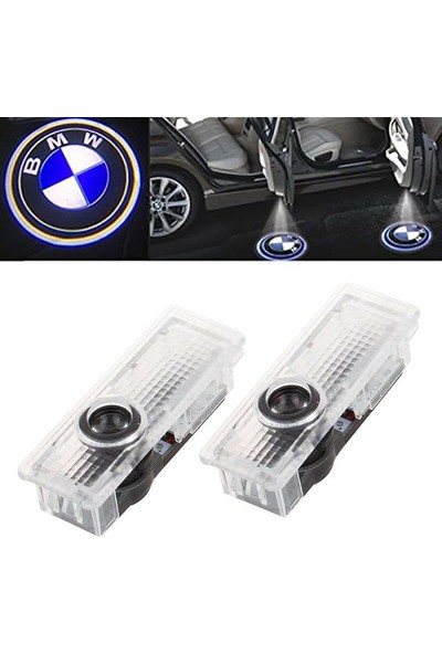 Techmaster Bmw F30-31 F34-35 F80 2012 Kapı Altı LED Logo Aydınlatma Ghost