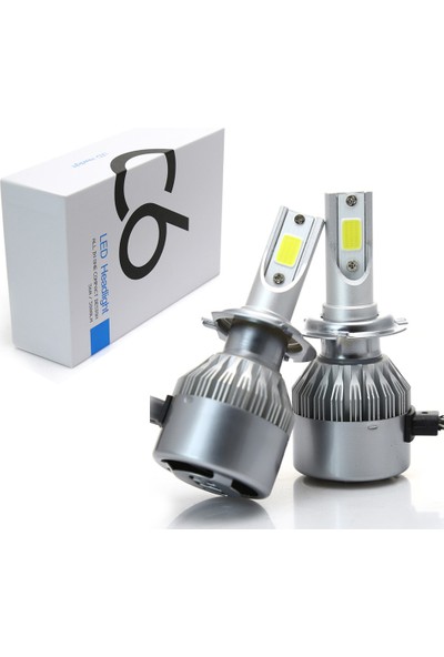 Techmaster Tme H7 LED Xenon Far Ampülü Şimşek Etkili