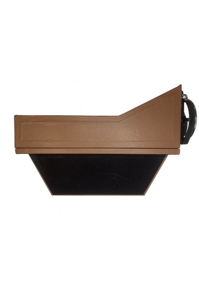 Techmaster Araç Için Deri Kaplı Şöför Koltuk Yanı Organizer Bardak Tutucu Kahverengi Techmaster Araç Için Deri Kaplı Şöför Koltuk Yanı Organizer Bardak Tutucu Kahverengi