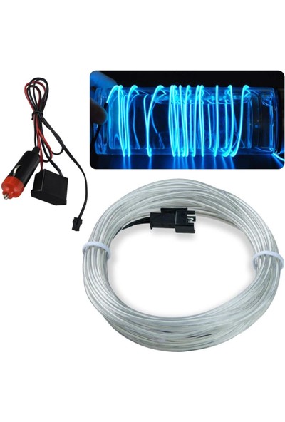 Techmaster Araç Içi Torpido Şerit Ledi Renkli Ip Neon LED 3 Metre Buz Mavi Mavi Açık Techmaster Araç Içi Torpido Şerit Ledi Renkli Ip Neon LED 3 Metre Buz Mavi Mavi Açık