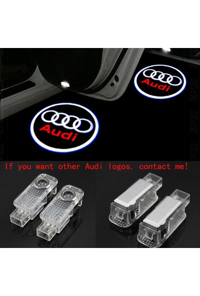 Techmaster Audi A3 2003-2013 Kapı Altı LED Logo Aydınlatma Ghost Shadow Techmaster Audi A3 2003-2013 Kapı Altı LED Logo Aydınlatma Ghost Shadow