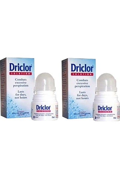 Driclor Roll On 20 ml 2 Li Paket