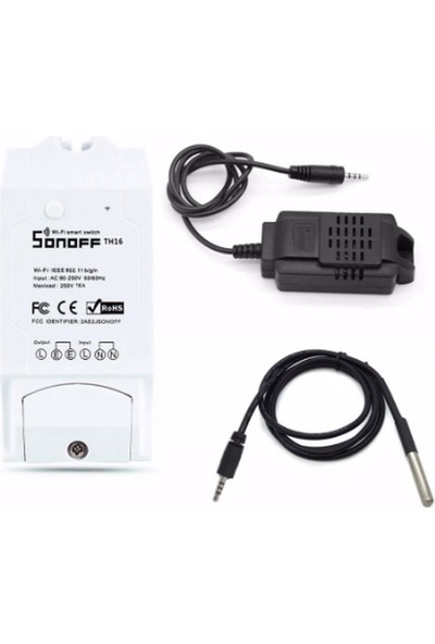Sonoff TH16 +SI7021 NEM+DS18B20 Sıcaklık Sensörü