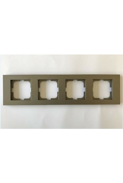 ovivo Grano Antrasit Dörtlü Çerçeve