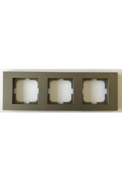 ovivo Grano Antrasit Üçlü Çerçeve