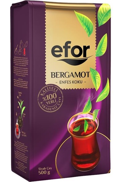 Efor Bergamot Aromalı Çay 500 gr Efor Bergamot Aromalı Çay 500 gr