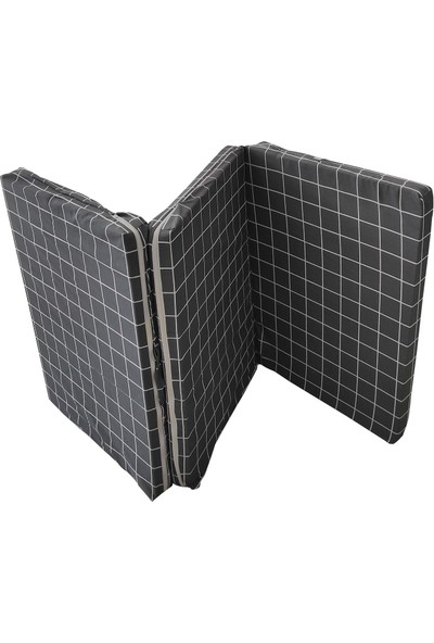 Vip Home Concept Katlanır Yatak Yer Yatağı Sünger Yatak Tek Kişilik 80X180 Gri Pano 7 cm Vip Home Concept Katlanır Yatak Yer Yatağı Sünger Yatak Tek Kişilik 80X180 Gri Pano 7 cm