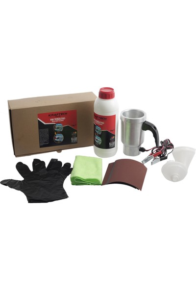 Kraftech Far Temizleme Far Parlatma Seti 12 Volt