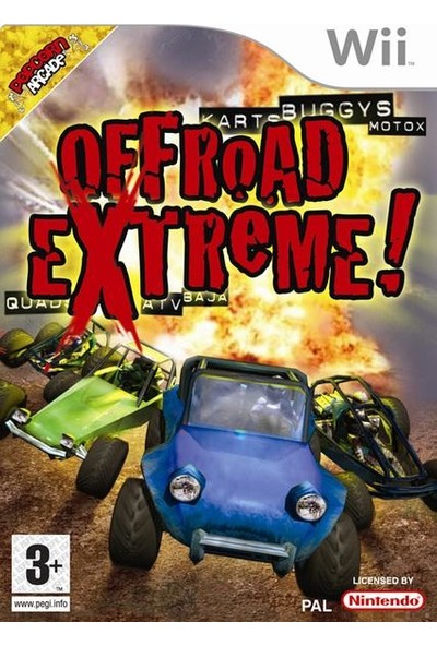 Nintendo Offroad Extreme Wii Nintendo Wii Oyun Nintendo Offroad Extreme Wii Nintendo Wii Oyun