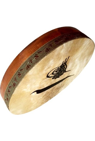 Usta Müzik Yazılı Deri 35'lik Bendir