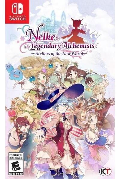 Kt Nelke & The Legendary Alchemist Ateliers Of The New World Nintendo Switch