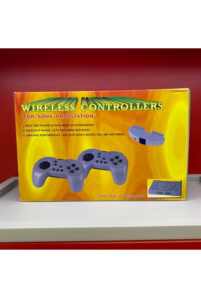 Gizala Playstation 1 Wireless Controller Kablosuz Oyun Kolu Ps1 Gizala Playstation 1 Wireless Controller Kablosuz Oyun Kolu Ps1