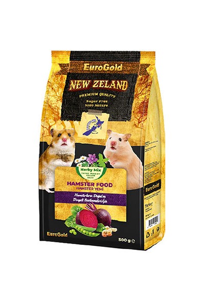 Eurogold World New Zeland Hamster Yemi 500 gr Eurogold World New Zeland Hamster Yemi 500 gr