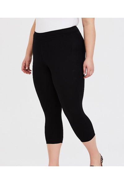 Brl Textil Capri Siyah Kadın Tayt Brl Textil Capri Siyah Kadın Tayt