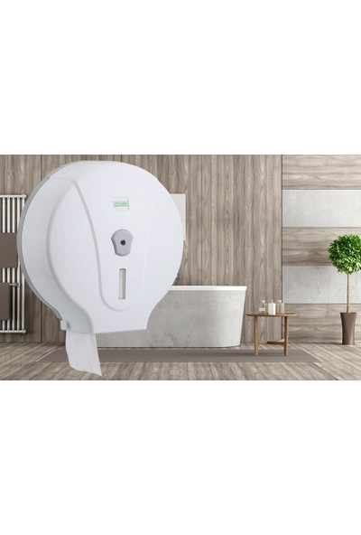 Vialli Mj2 Maxi Jumbo Wc Kağıdı Dispenseri Beyaz Vialli Mj2 Maxi Jumbo Wc Kağıdı Dispenseri Beyaz