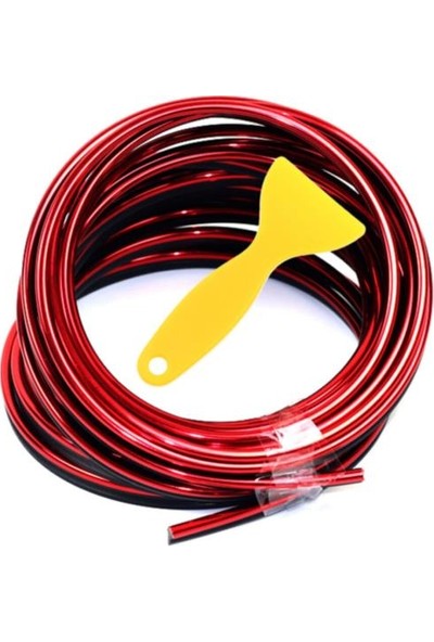 Techmaster Trim Fitilli Yeni Araç Içi Ip Şerit Balık Sırtı Nikelajlı 5 Metre Kırmızı Techmaster Trim Fitilli Yeni Araç Içi Ip Şerit Balık Sırtı Nikelajlı 5 Metre Kırmızı