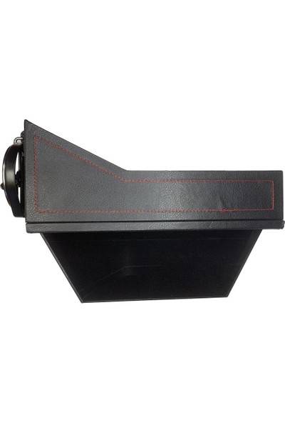 Techmaster Araç Için Deri Kaplı Şöför Koltuk Yanı Organizer Bardak Tutucu Siyah Techmaster Araç Için Deri Kaplı Şöför Koltuk Yanı Organizer Bardak Tutucu Siyah