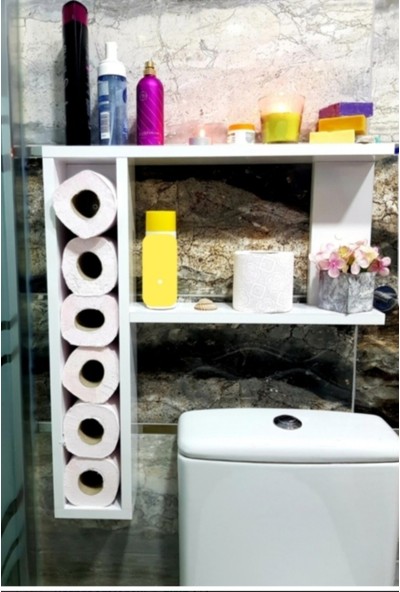 Bathroommanisa Klozet Üstü Düzenleyici(Sol)