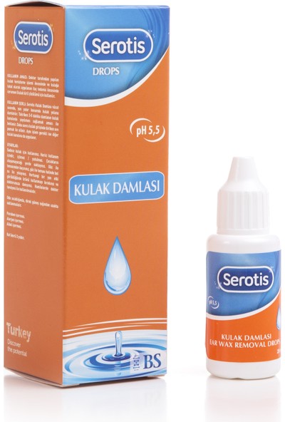Serotis Drops Kulak Damlası Serotis Drops Kulak Damlası