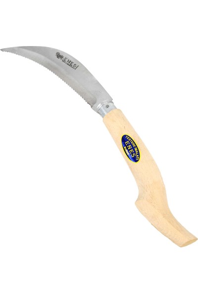 Enes Fındık Muz Asma Bıçağı Ot Testeresi Büyük Boy 38 cm Çelik Testere Ağız No:5
