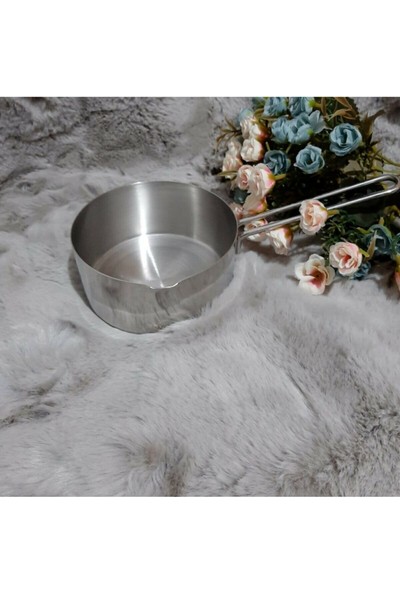 Kösem Çelik Pratik Çelik Sosluk Tava Orta Boy Tek Kulplu Tava 14 cm.