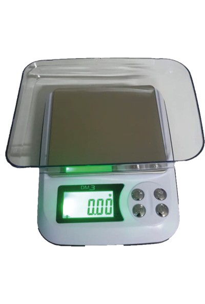 Diamond Dijital Göstergeli Hassas Laboratuvar ve Kuyumcu Terazisi Dm-3 (3 Kg-0.1) Diamond Dijital Göstergeli Hassas Laboratuvar ve Kuyumcu Terazisi Dm-3 (3 Kg-0.1)