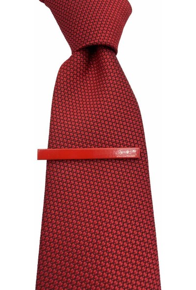 Brianze Kırmızı Kravat Iğnesi Brianze Kırmızı Kravat Iğnesi