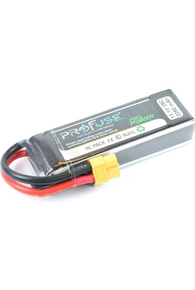 Profuse 11.1 V 3s Lipo Batarya-Pil 2250 Mah 35C Profuse 11.1 V 3s Lipo Batarya-Pil 2250 Mah 35C
