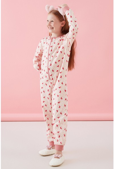 Penti Açık Pembe Kız Çocuk Daisy Tulum Penti Açık Pembe Kız Çocuk Daisy Tulum