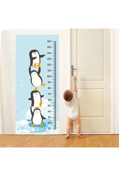 Quppa Çocuk & Bebek Odası Için Boy Cetveli Duvar Sticker #ST-008