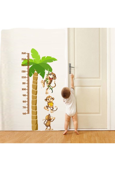 Quppa Çocuk & Bebek Odası Için Boy Cetveli Duvar Sticker #ST-013
