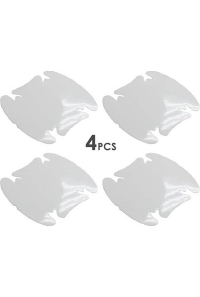 Vip Tedarik Araba Kapı Kolu Koruyucu Film 4'lü Set