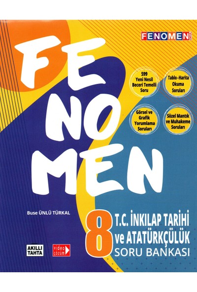 Gama Yayınları Fenomen 8. Sınıf Lgs İnkılap Tarihi Soru Bankası
