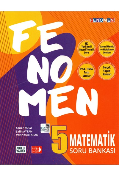 Gama Yayınları Fenomen 5. Sınıf Matematik Soru Bankası