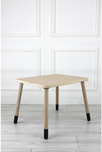 DETA Ham Ahşap Çocuk Aktivite Masası