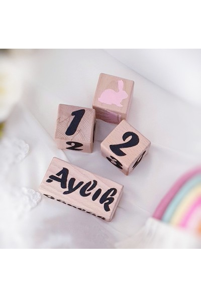 Pegu Ahşap Kayın Ağacı Doğal Anı Küpleri 4 Lü Set Pegu