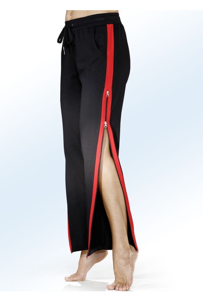 Yanı Fermuarlı Tasarıma Sahip Bayan Eşofman Altı Yanı Fermuarlı Tasarıma Sahip Bayan Eşofman Altı