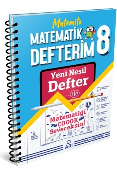 Arı Yayıncılık Arı Yayınları 8. Sınıf Matematik Matemito Defter Arı Yayıncılık Arı Yayınları 8. Sınıf Matematik Matemito Defter