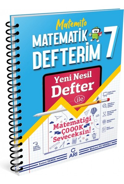 Arı Yayıncılık Arı Yayınları 7. Sınıf Matematik Matemito Defterim Arı Yayıncılık Arı Yayınları 7. Sınıf Matematik Matemito Defterim