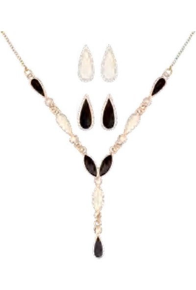 Avon Gianna 3’lü Kolye Küpe Takı Seti