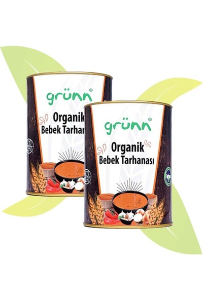 Grünn Organik Bebek Tarhanası 400 gr x 2 Adet Grünn Organik Bebek Tarhanası 400 gr x 2 Adet