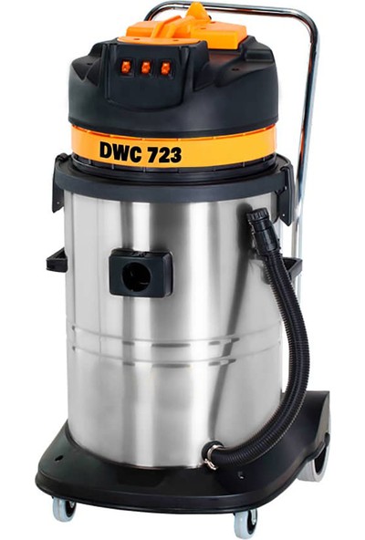 Pak Makina Propak DWC723 - Full Aparatlı 3 Motorlu Sanayi Tip Süpürge