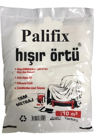 Palifix Eşya Koruma Örtüsü Hışır Örtü Boya Badana Örtüsü 10 M² 1 Adet Palifix Eşya Koruma Örtüsü Hışır Örtü Boya Badana Örtüsü 10 M² 1 Adet