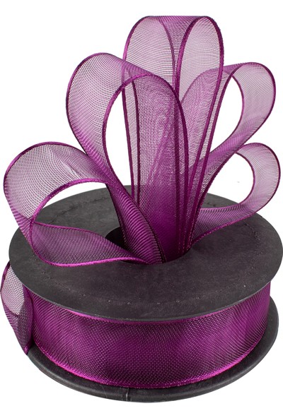 Kına Atölyesi Şifon Süs Kurdela 20 Metre 2,5 cm Kına Atölyesi Şifon Süs Kurdela 20 Metre 2,5 cm