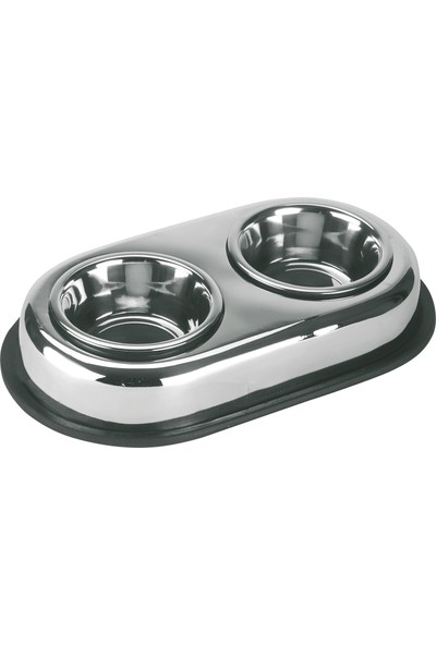 Kerbl Çelik Köpek Mama Kabı Ikili [2 x 450 Ml]