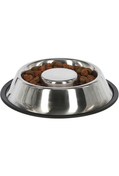 Kerbl Yavaş Yeme Mama Kabı Paslanmaz Çelik 500 ml Kerbl Yavaş Yeme Mama Kabı Paslanmaz Çelik 500 ml